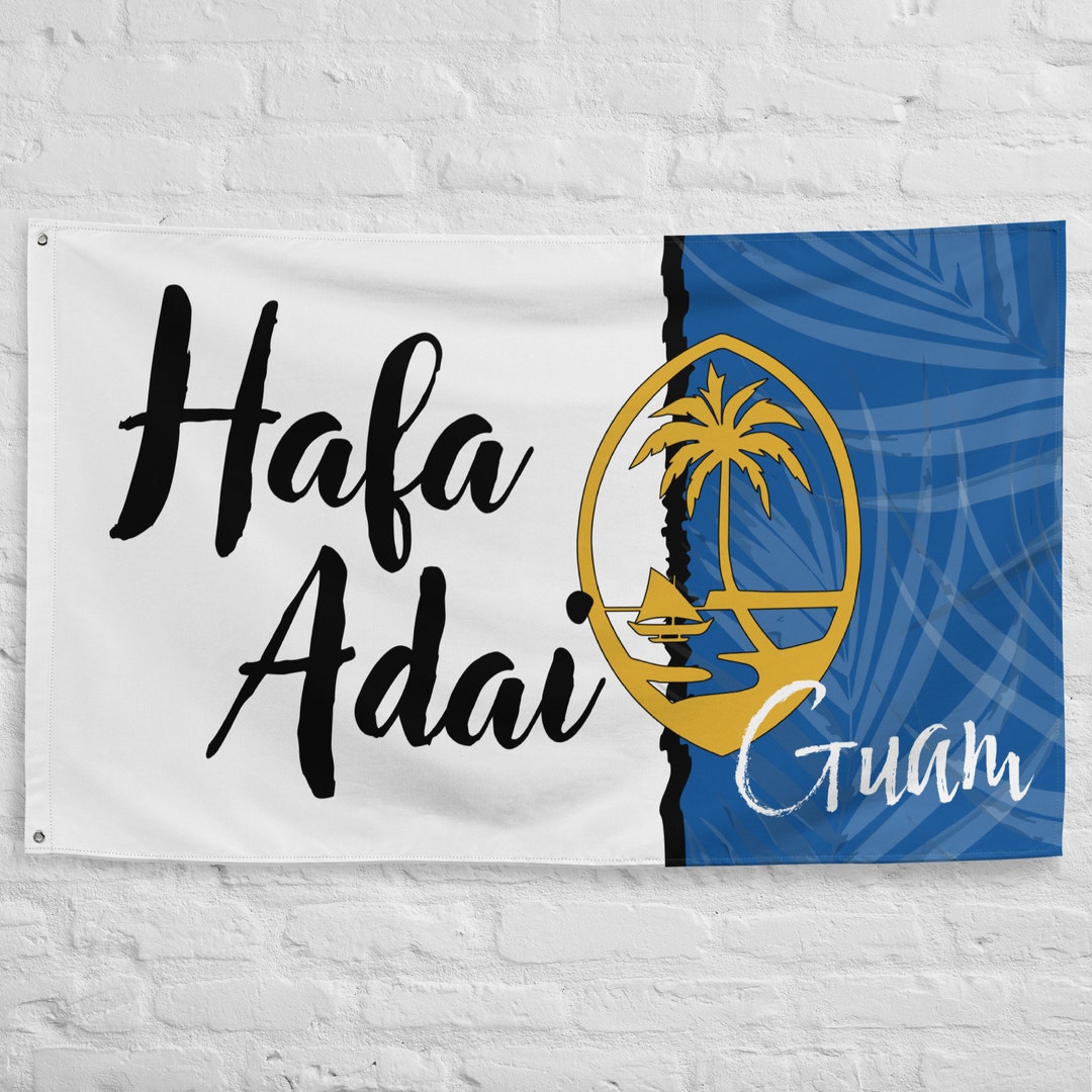 Hafa Adai Guam Style Flag - Etsy