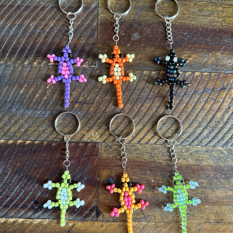 Lizard Keychain - Etsy