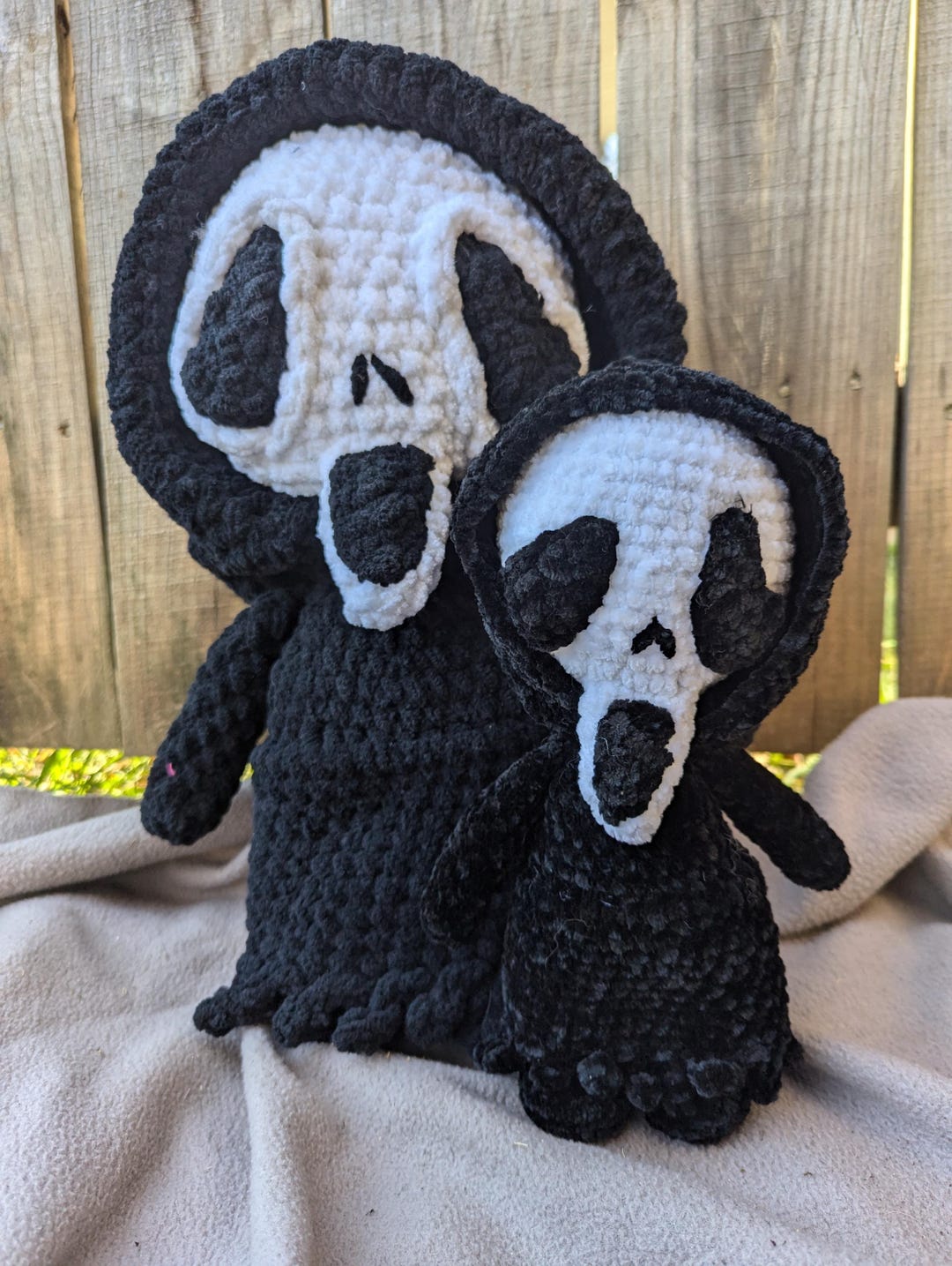 Ghostface Plushie - Etsy