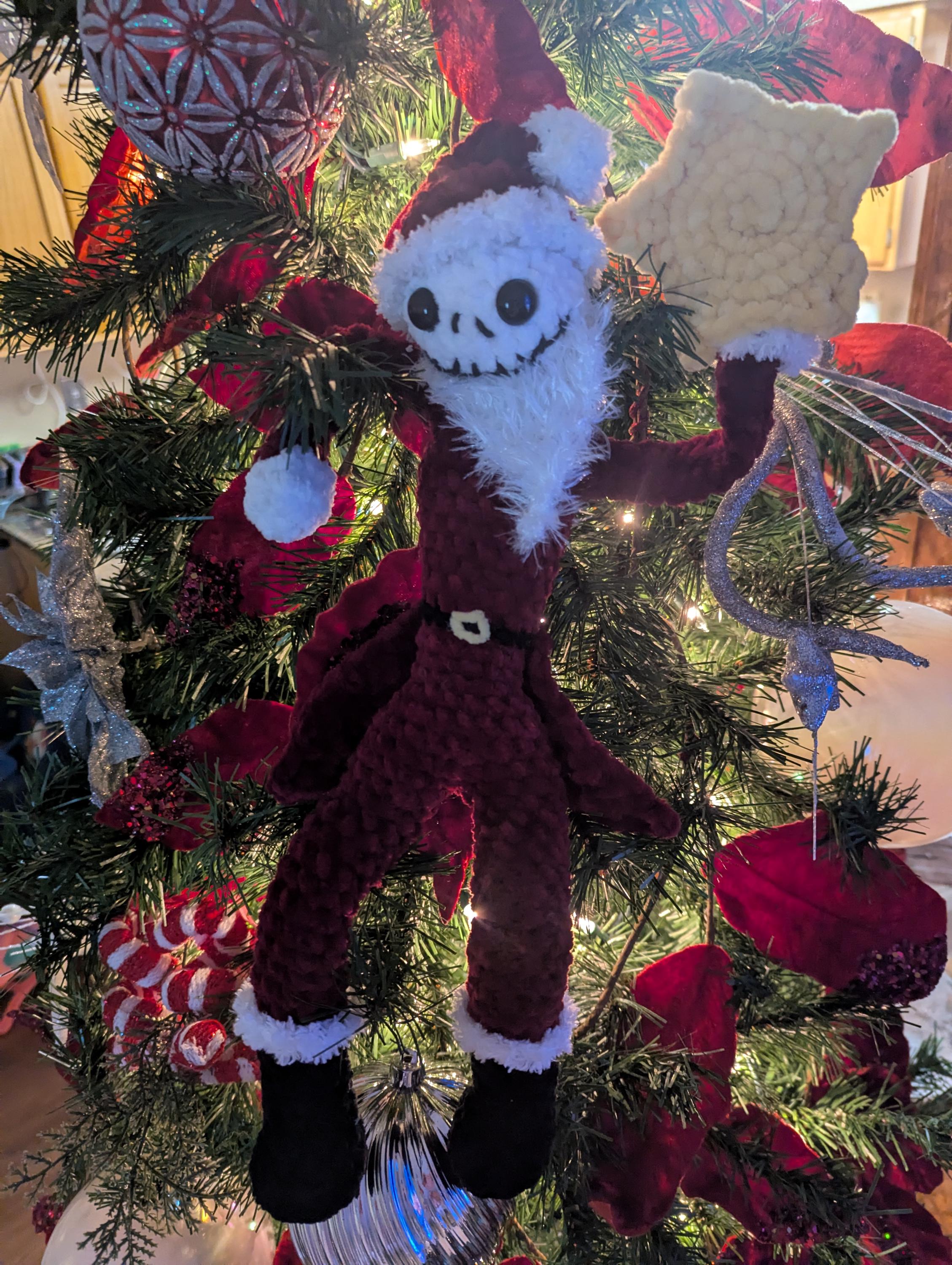 Jack Tree Topper | Crochet Pattern - Etsy