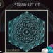 String art kit string art kit Сonstellation DIY mandala | Etsy