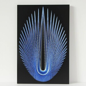 String Art ANGEL WINGS Sacred Geometry Meditation Cosmos Harmony String ...