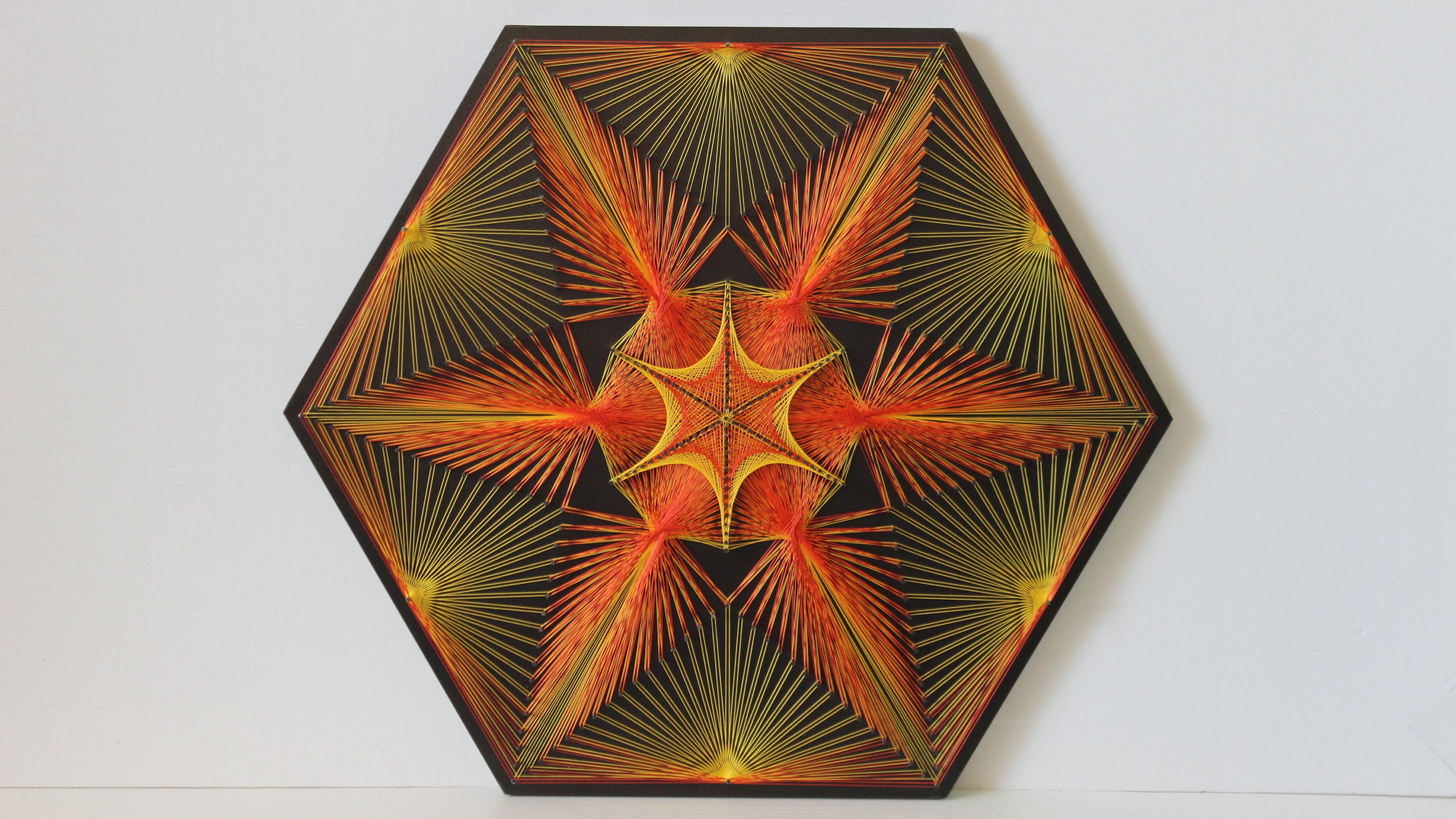 String Art MANDALA ACHIEVEMENTS of GOALS Sacred Geometry Feng - Etsy