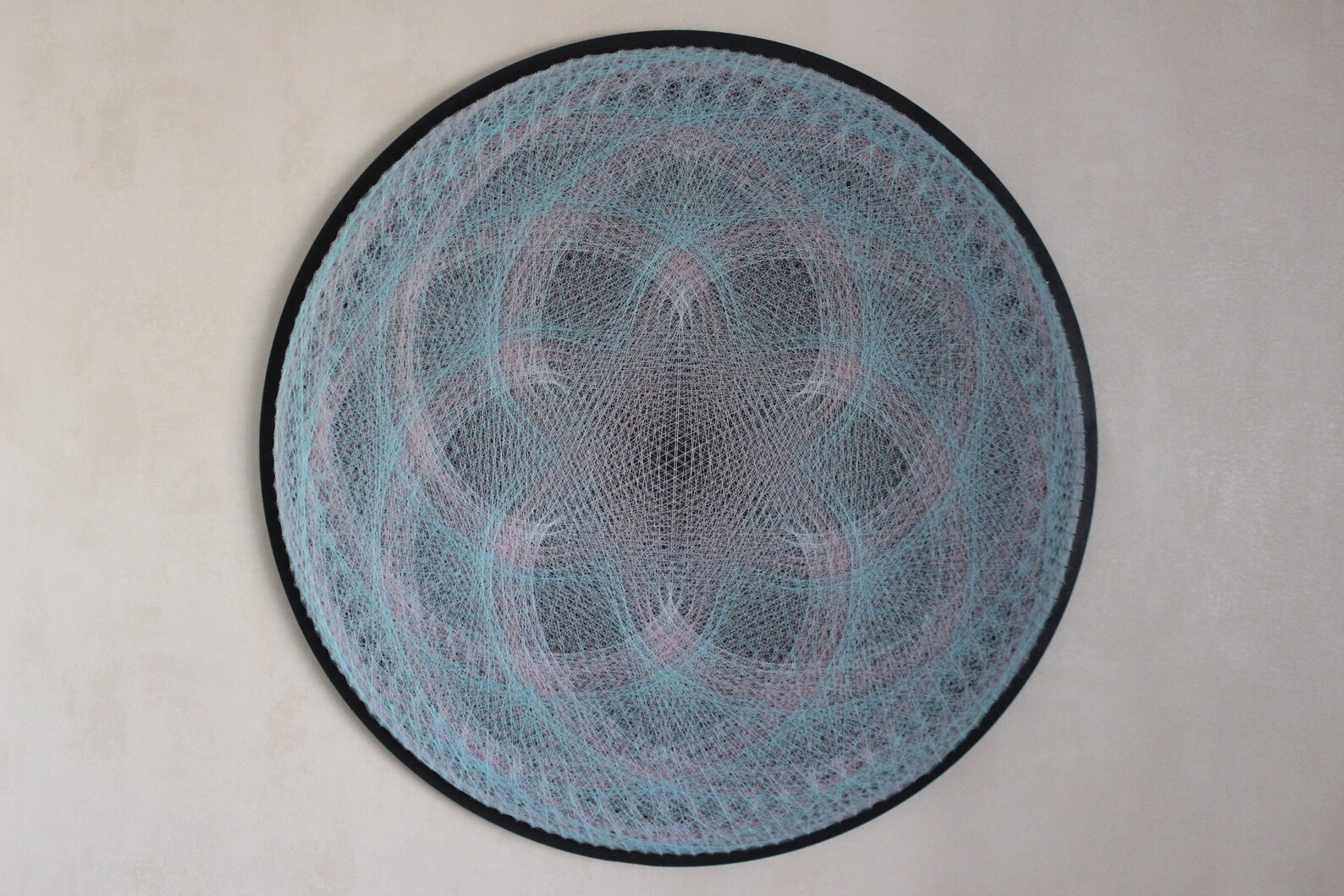 String Art SPACE LOVE Sacred Geometry, Psychedelic, String Art, Wall ...