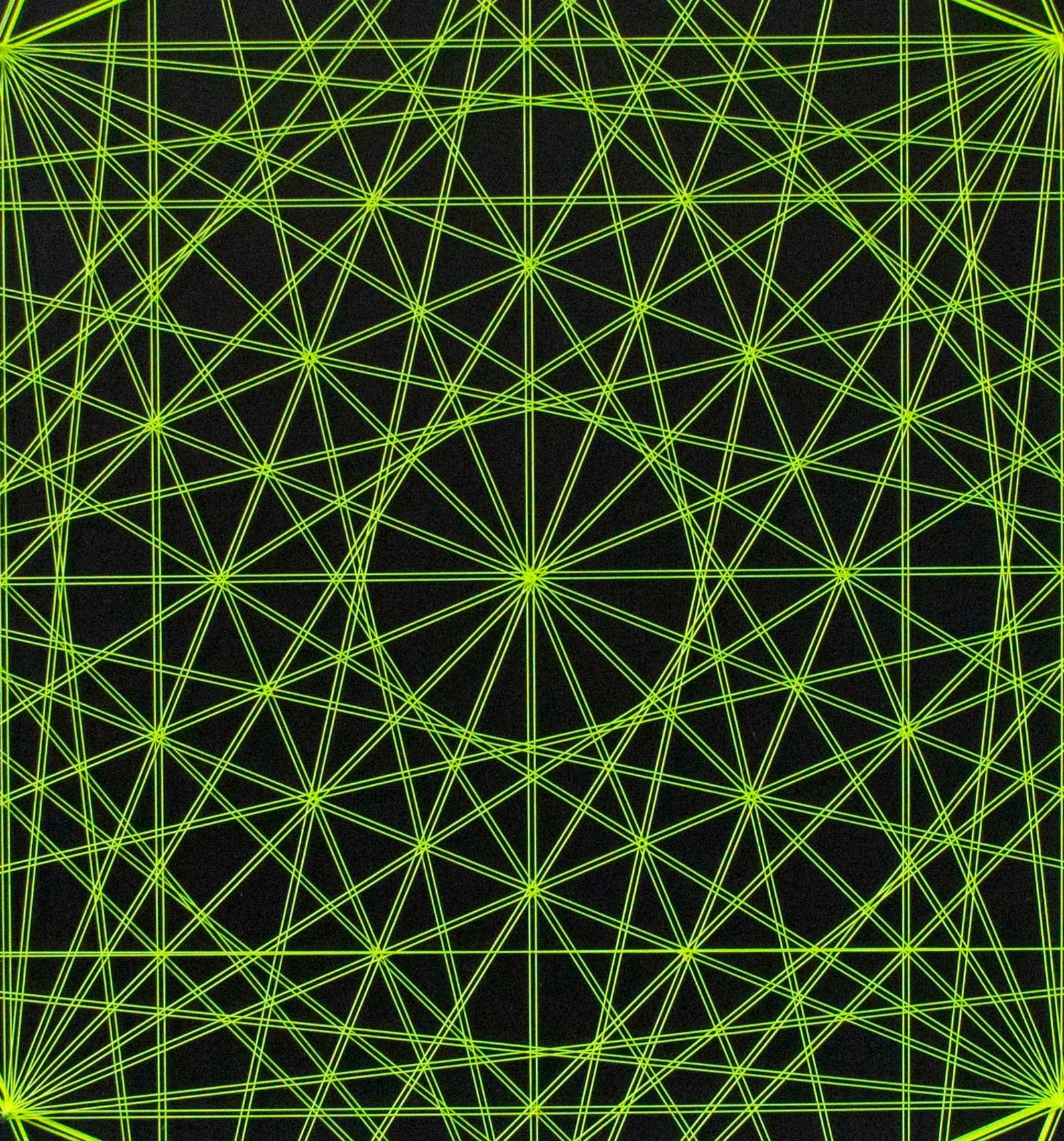 String Art COSMIC CHRYSANTHEMUM Sacred Geometry Wall Hanging Wall Art ...