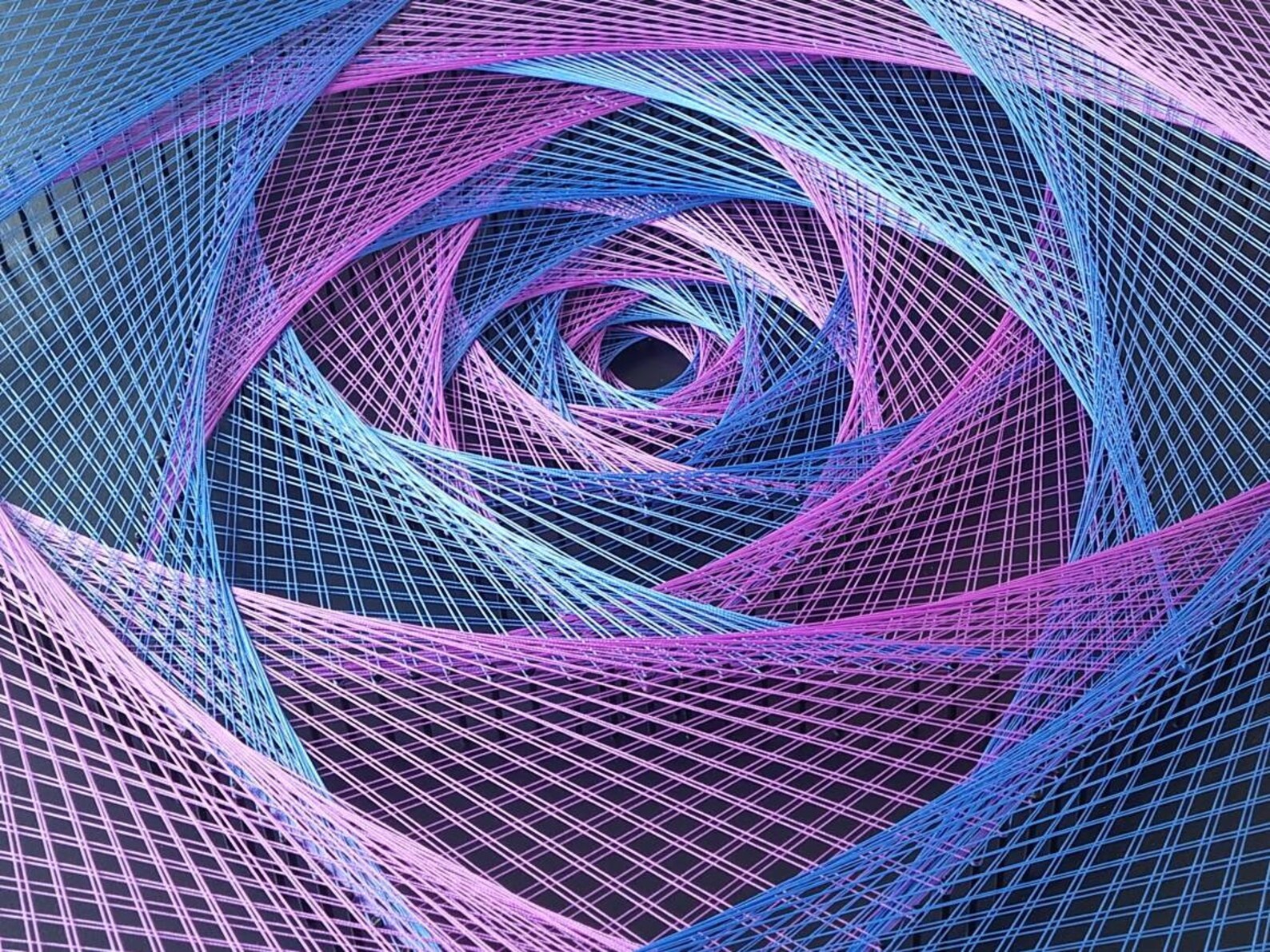 ROSE OF SPACE String Art Sacred Geometry Meditation - Etsy