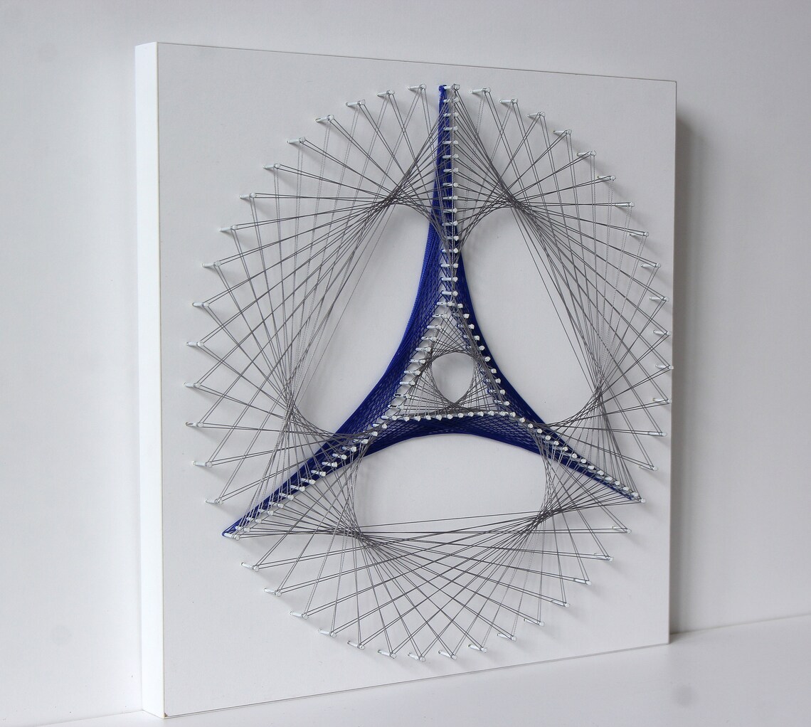 String Art Sacred Geometry Meditation Cosmos Harmony | Etsy