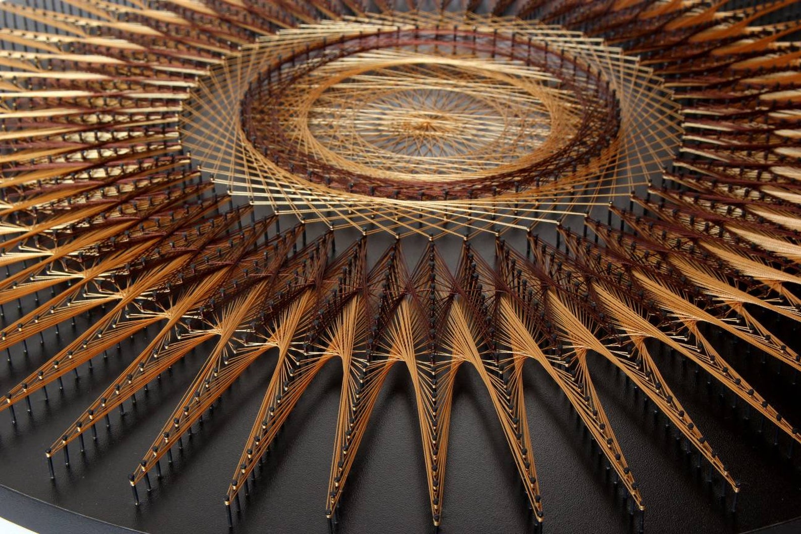 String Art Mandala Prosperity Sacred Geometry 3D Art Zen Spiritual Wall ...