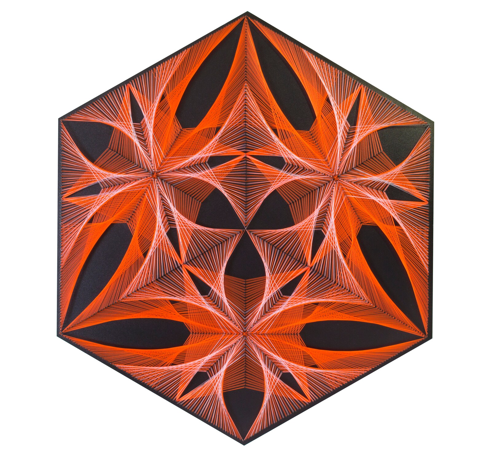 SEVEN Sacred Forms String Art Mandala Zen 3D Art High Art Yoga | Etsy