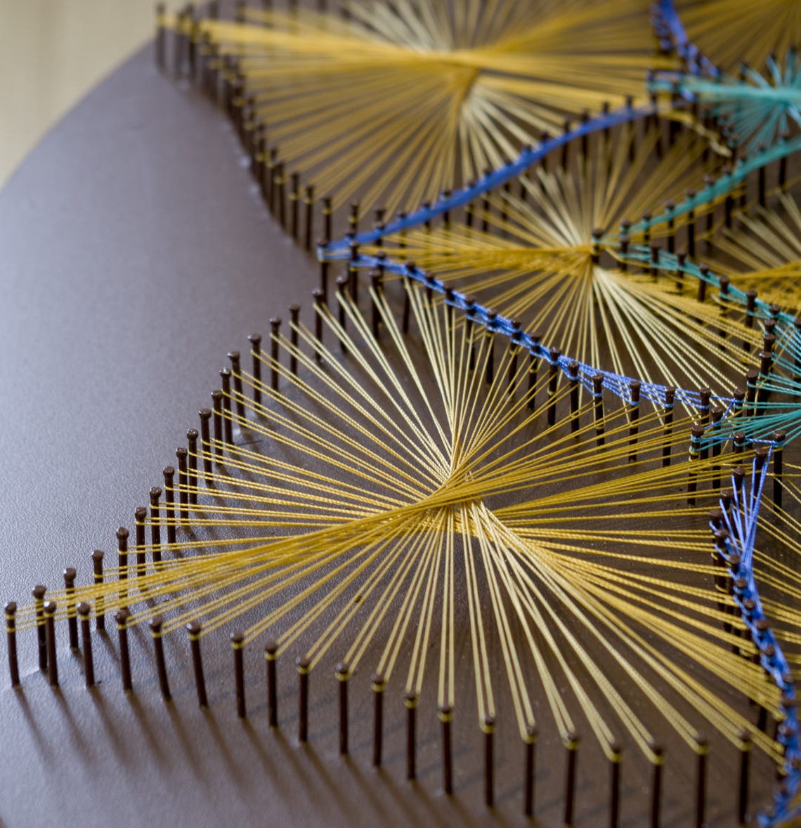 String Art SRI YANTRA Sacred Geometry Meditation Wall Art Home Decor ...