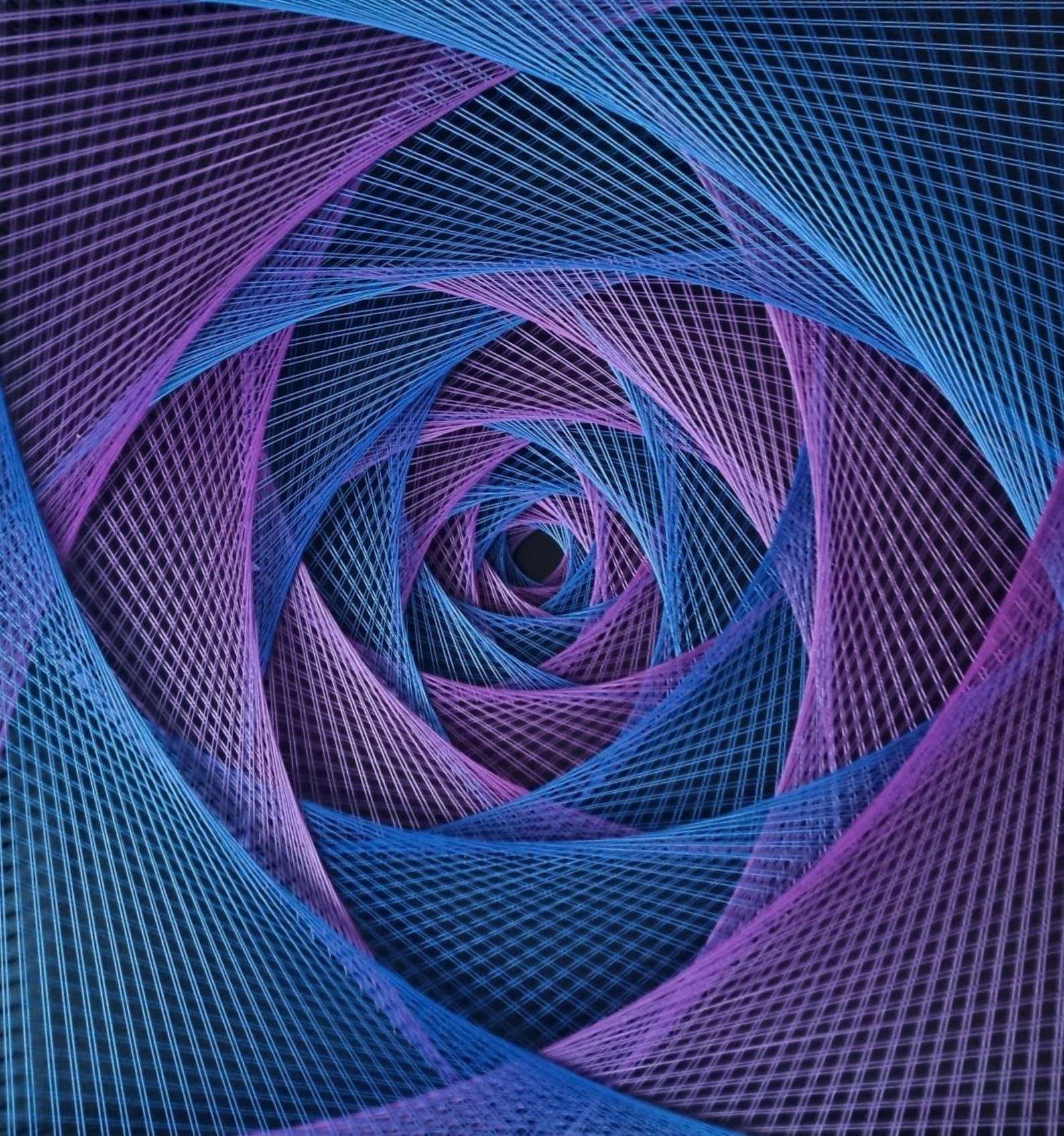 ROSE OF SPACE String Art Sacred Geometry Meditation - Etsy