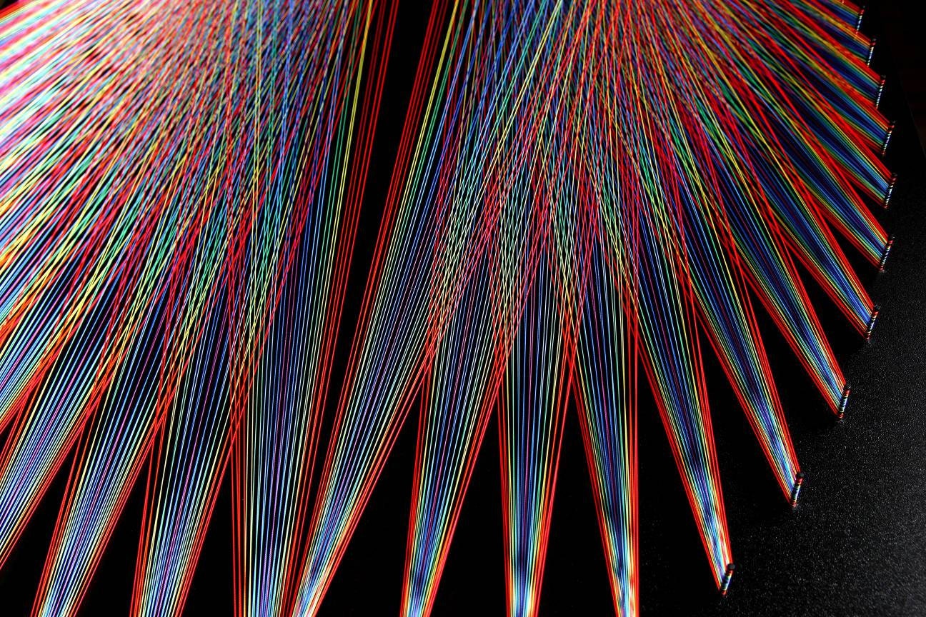 String Art ANGEL WINGS Sacred Geometry Meditation Cosmos - Etsy UK