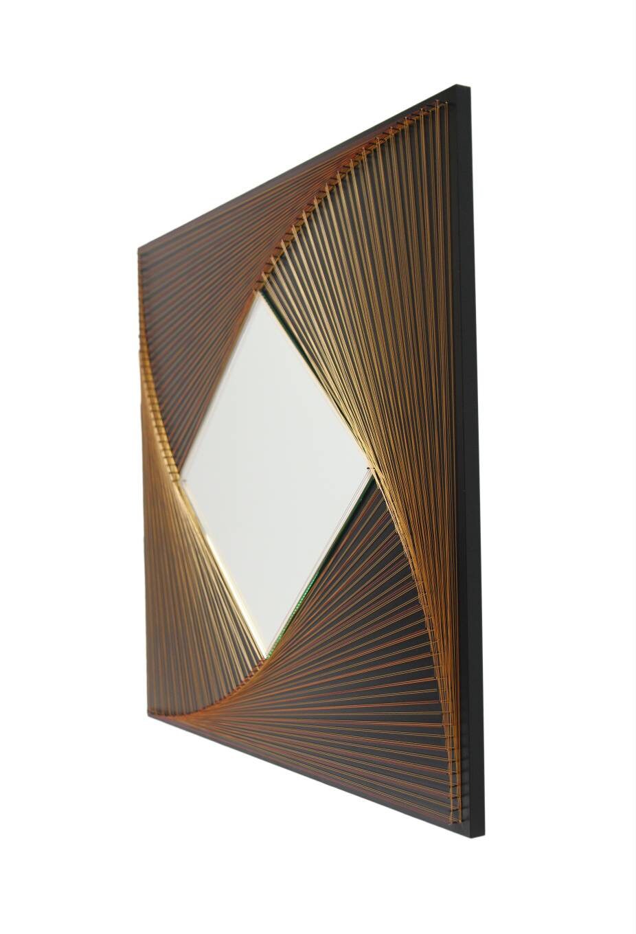 String Art Mirror , Geometry Decor String Art Home Decor, Wall Décor ...