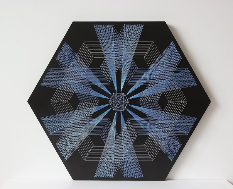 String Art THE WAY Zen Mandala Art Spiritual Zen Sacred - Etsy