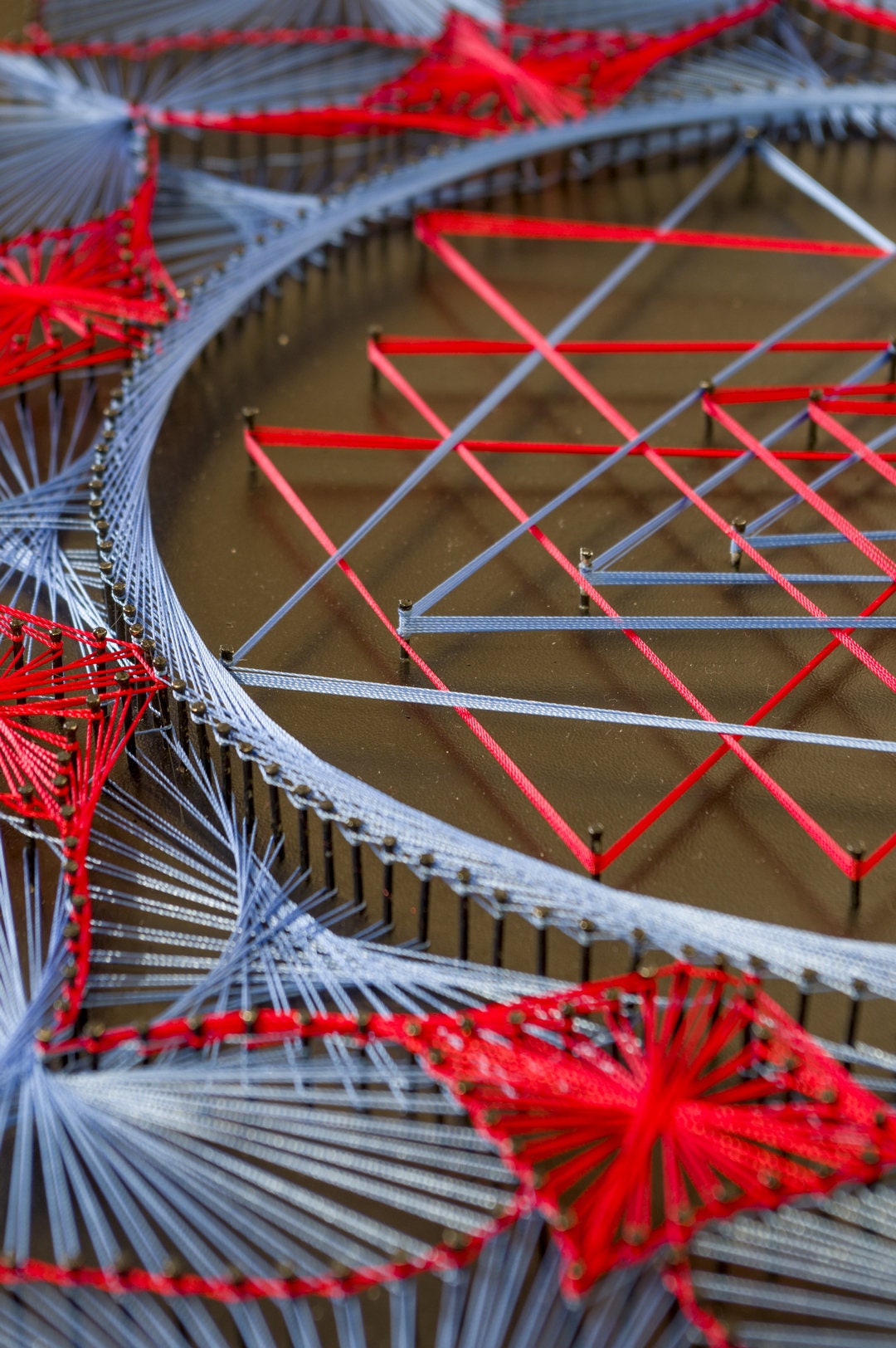 String Art SRI YANTRA Sacred Geometry Meditation Wall Art Home Decor ...