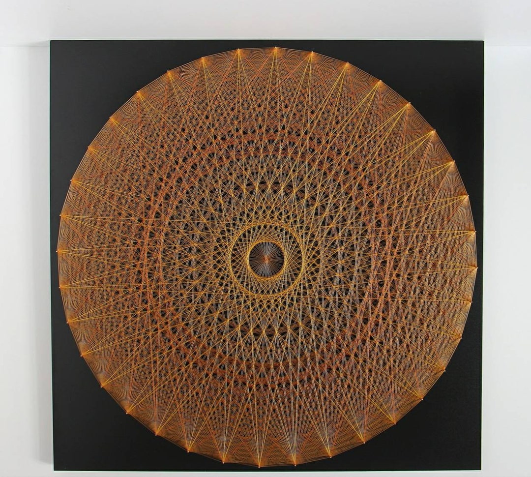 Sacred Geaometry String Art UNIVERSE NEW Wall Art Wall Decor Mandala ...