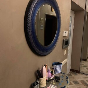 String Art Mirror, Geometry Mirror, Home Wall Décor, 3D Mirror, New Age ...