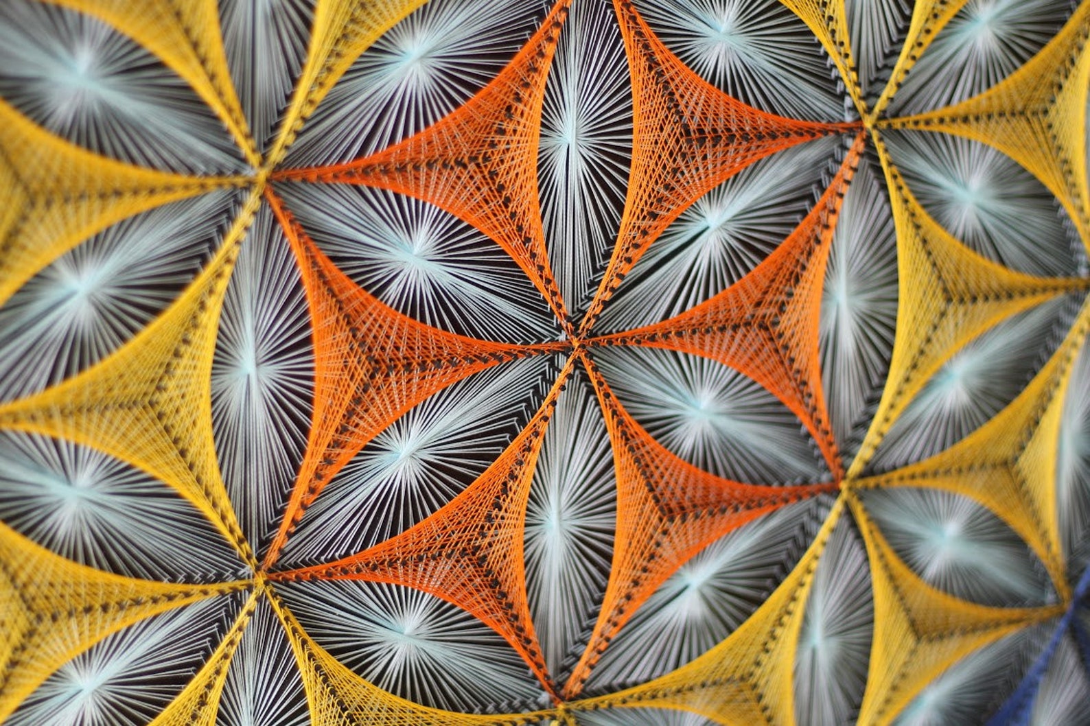 String Art flower of Life Sacred Geometry Home - Etsy