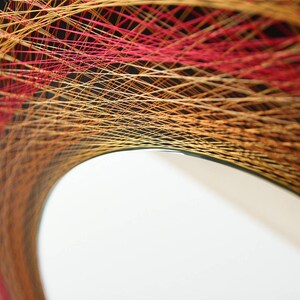 String Art Mirror, Geometry Mirror, Home Wall Décor, 3D Mirror, New Age ...