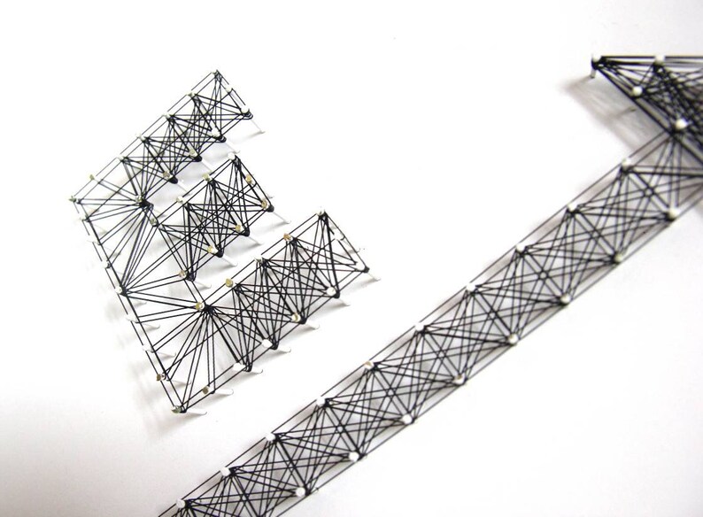 String Art Map of Life Sacred Geometry 3D Art Zen Spiritual - Etsy