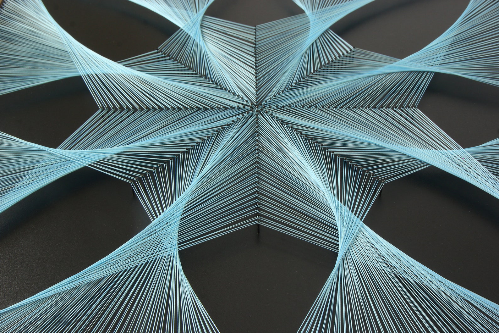 String Art Christmas Star Wall Art Designinterior Office Decor | Etsy