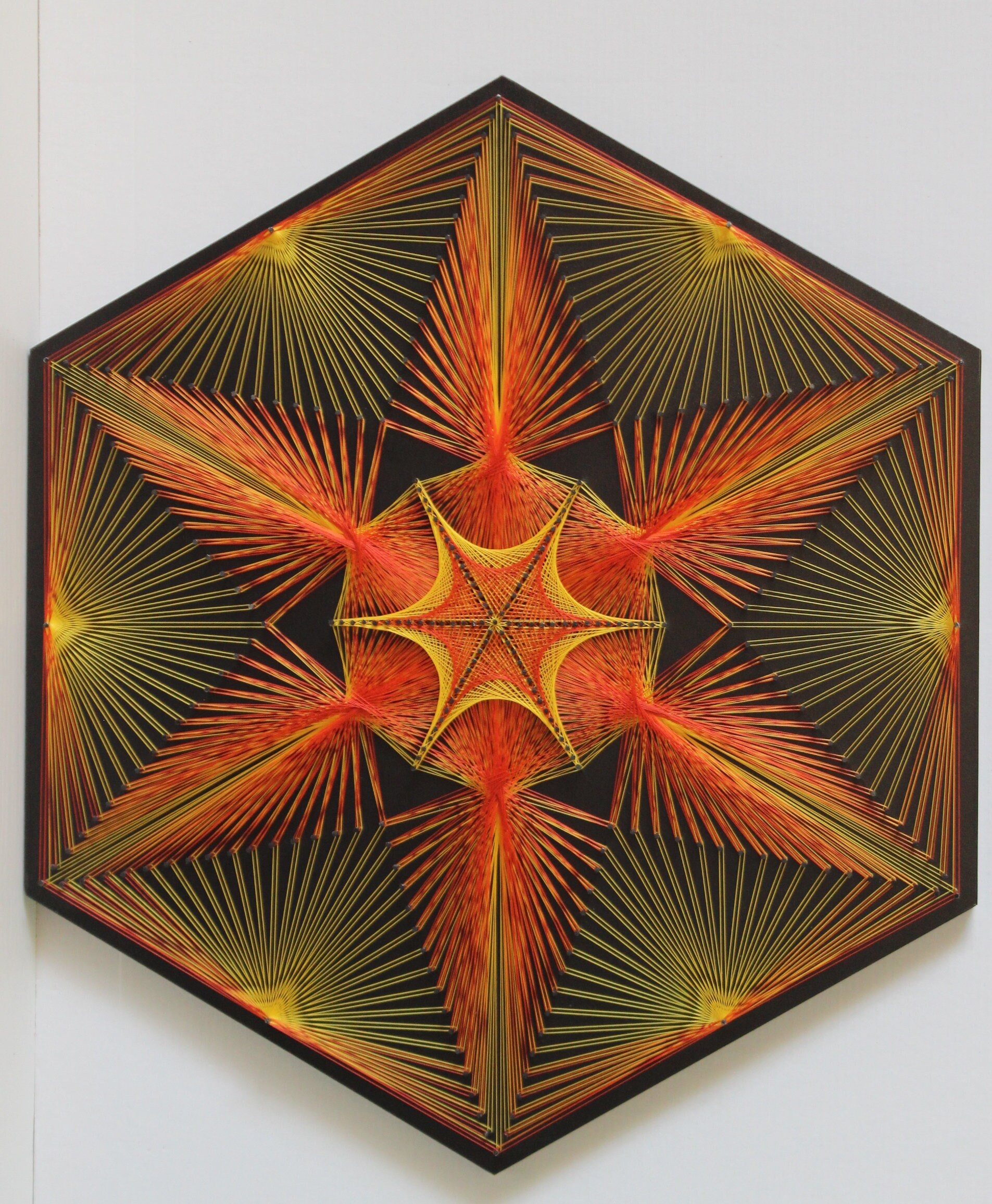 String Art MANDALA ACHIEVEMENTS of GOALS Sacred Geometry Feng - Etsy