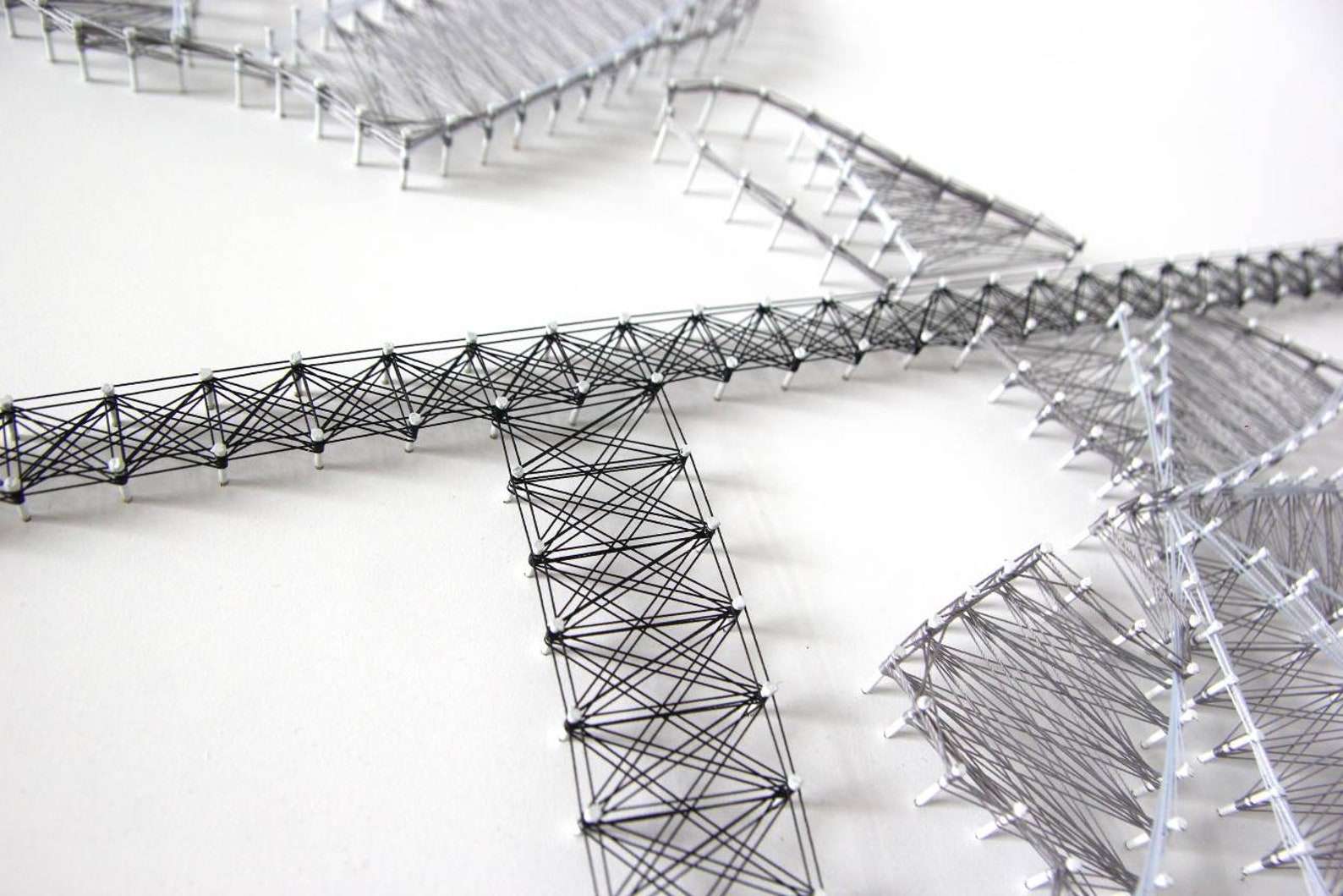 String Art Map of Life Sacred Geometry 3D Art Zen Spiritual - Etsy