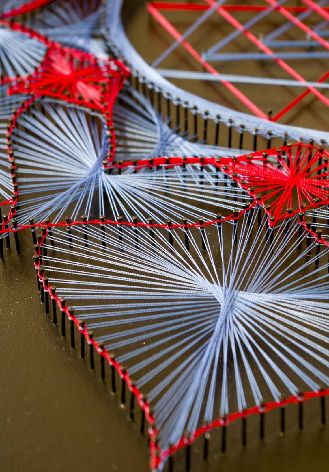 String Art SRI YANTRA Sacred Geometry Meditation Wall Art Home Decor ...