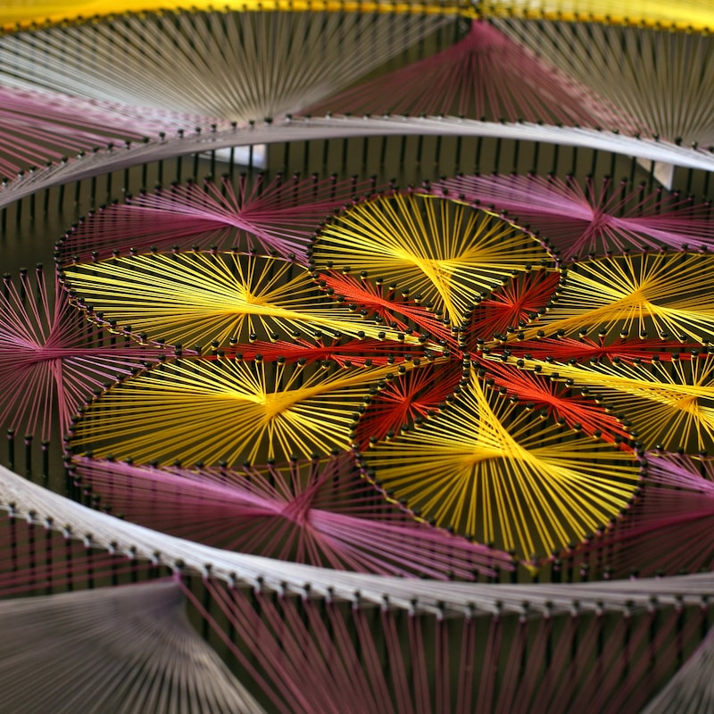 String Wall Art - Etsy