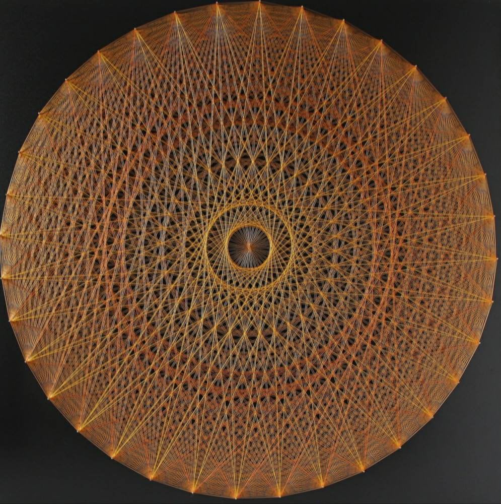 Sacred geaometry string art UNIVERSE NEW wall art wall decor | Etsy