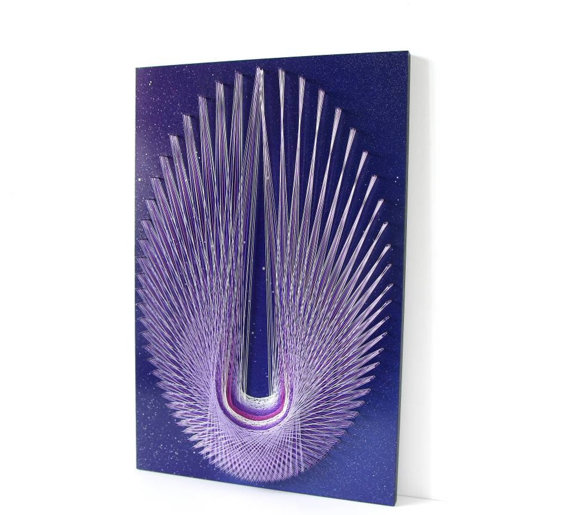 String Art ANGEL WINGS Sacred Geometry Meditation Cosmos - Etsy