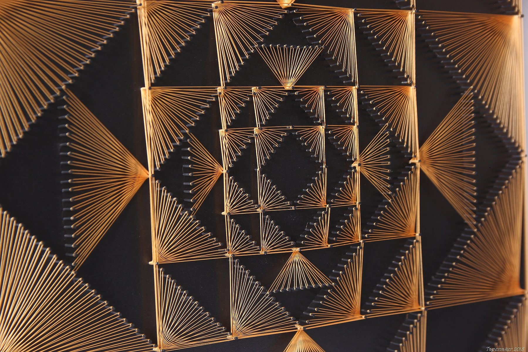 String Art DIVE Into THE DEPTHS Sacred Forms Sacred Geometry | Etsy