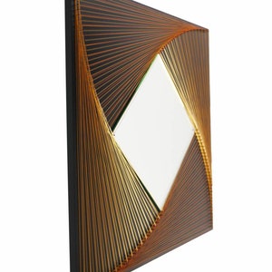 String Art Mirror , Geometry Decor String Art Home Decor, Wall Décor ...