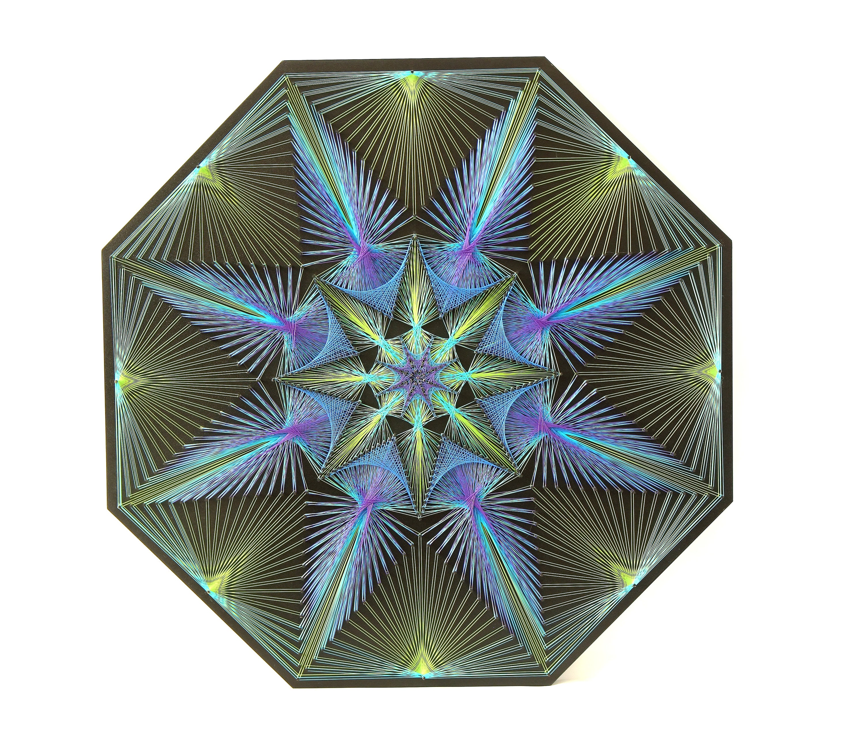 String Art Mandala RESTORATION of VITAL ENERGY Sacred Geometry - Etsy