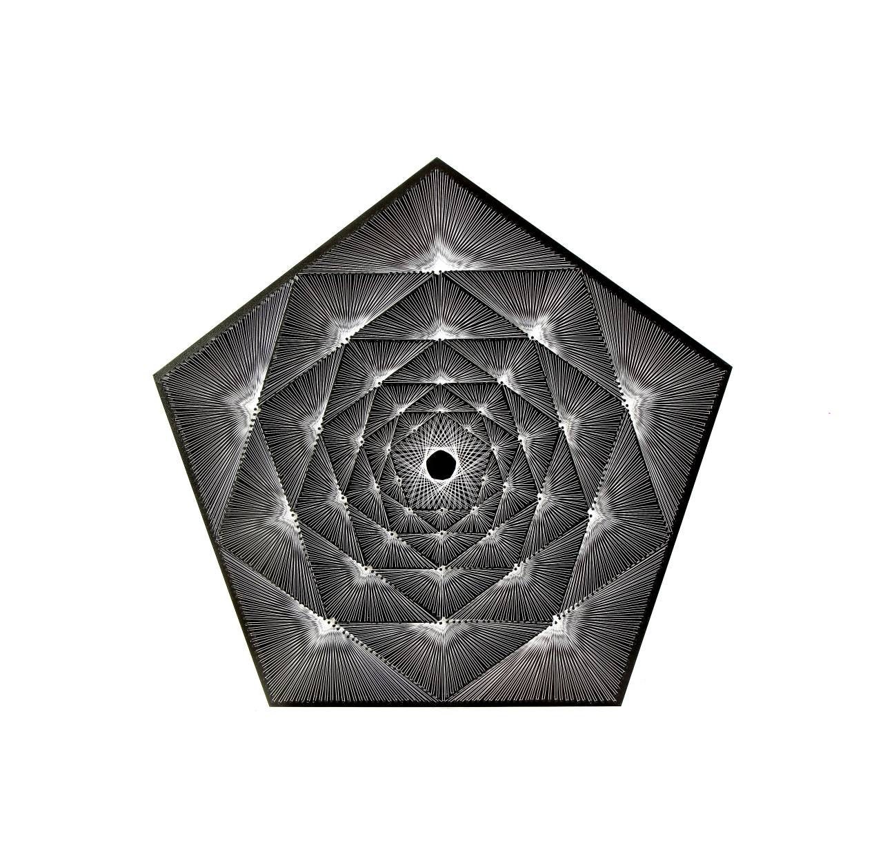 String Art, String Art, String, SPACESHIP, Nail Art, Sacred Geometry ...