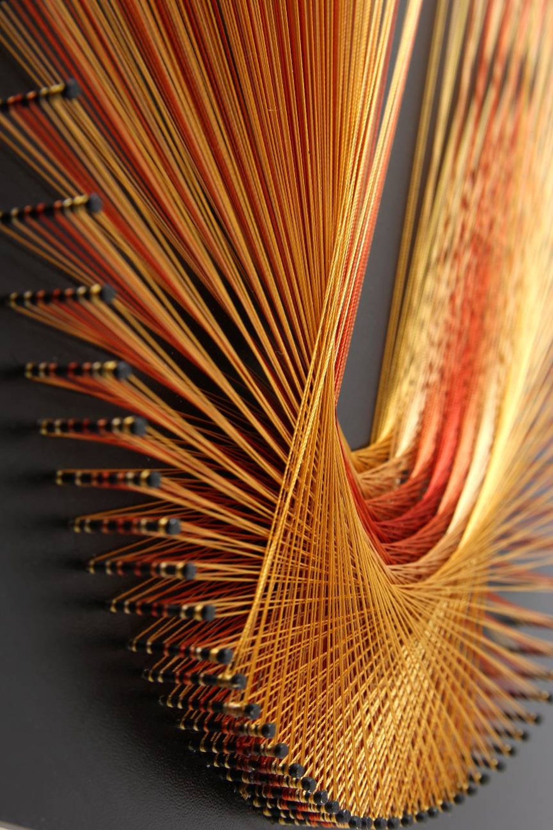 String Art ANGEL WINGS Sacred Geometry Meditation Cosmos - Etsy