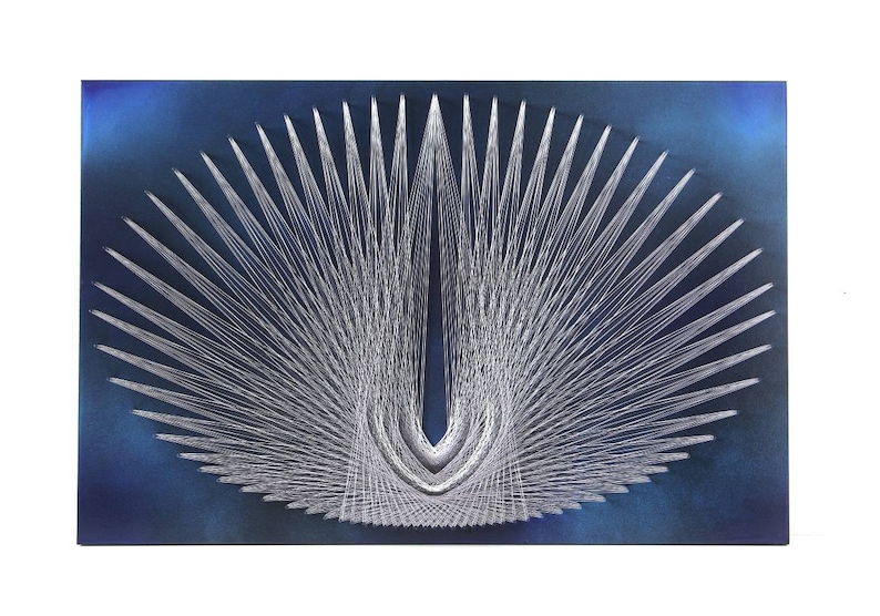 YONI symbol of the Feminine String Art Sacred Geametry - Etsy