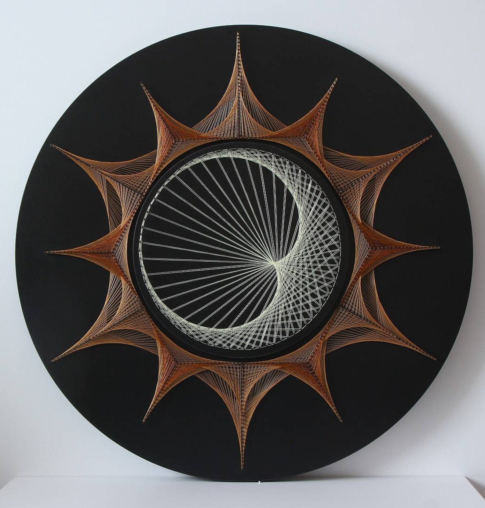 String Art SUN AND MOON Sacred Geometry 3D Art Zen Spiritual - Etsy UK