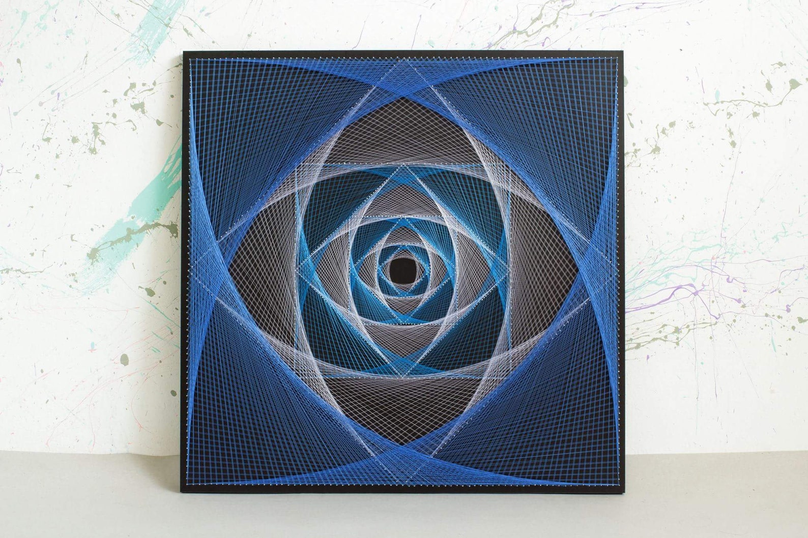 String art ALL-SEEING EYE sacred geometry psychedelic 3D art | Etsy