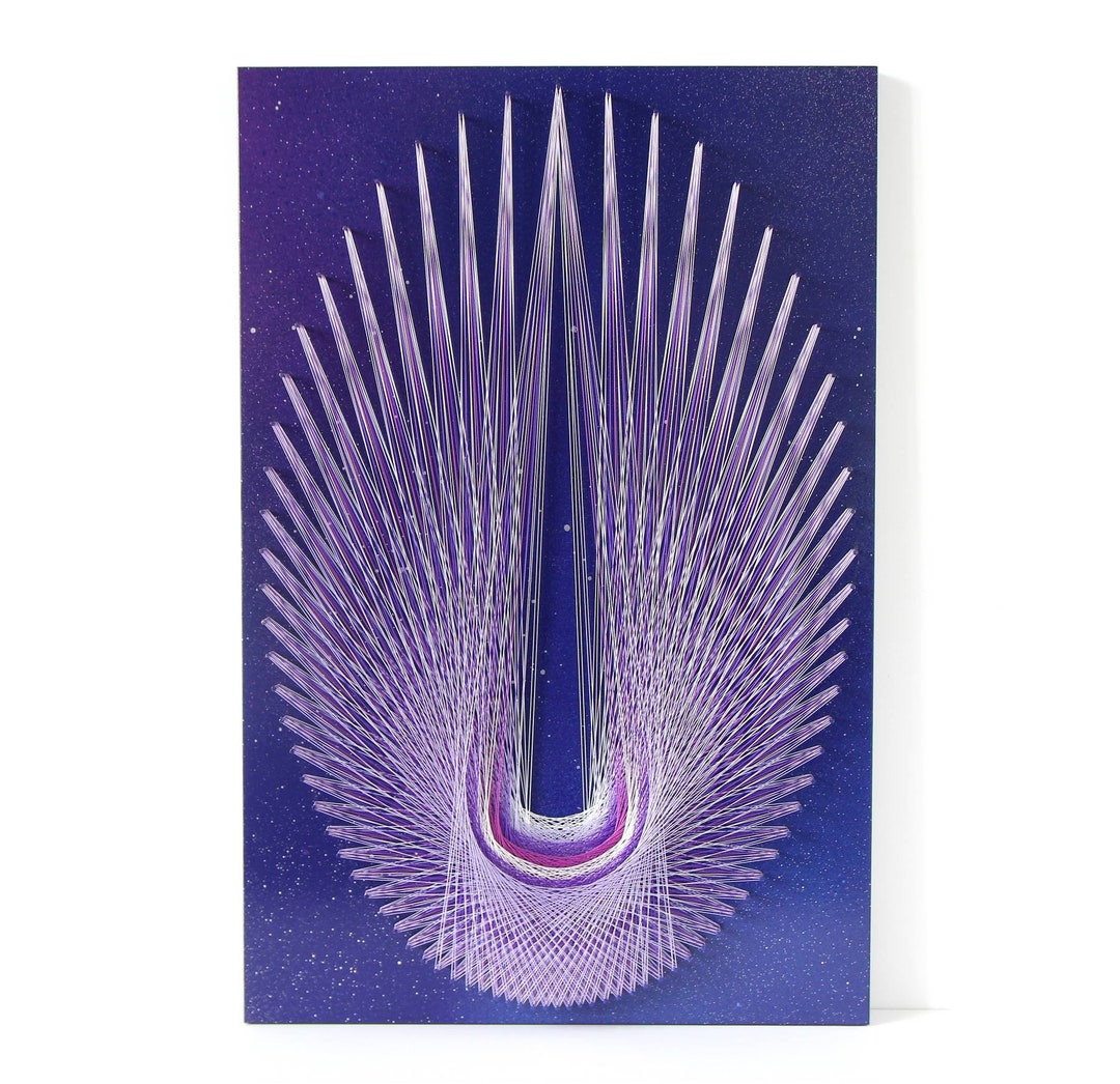 String Art ANGEL WINGS Sacred Geometry Meditation Cosmos Harmony String ...