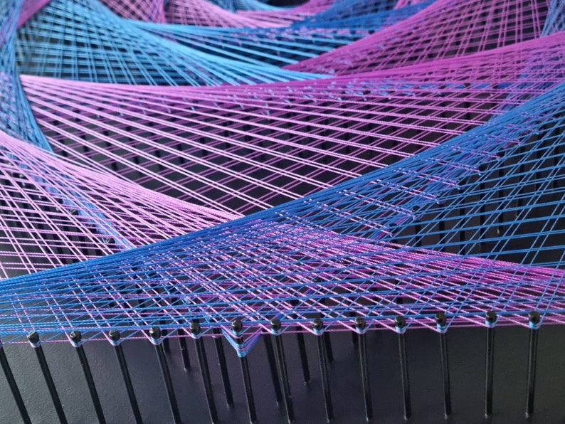 ROSE OF SPACE String Art Sacred Geometry Meditation - Etsy