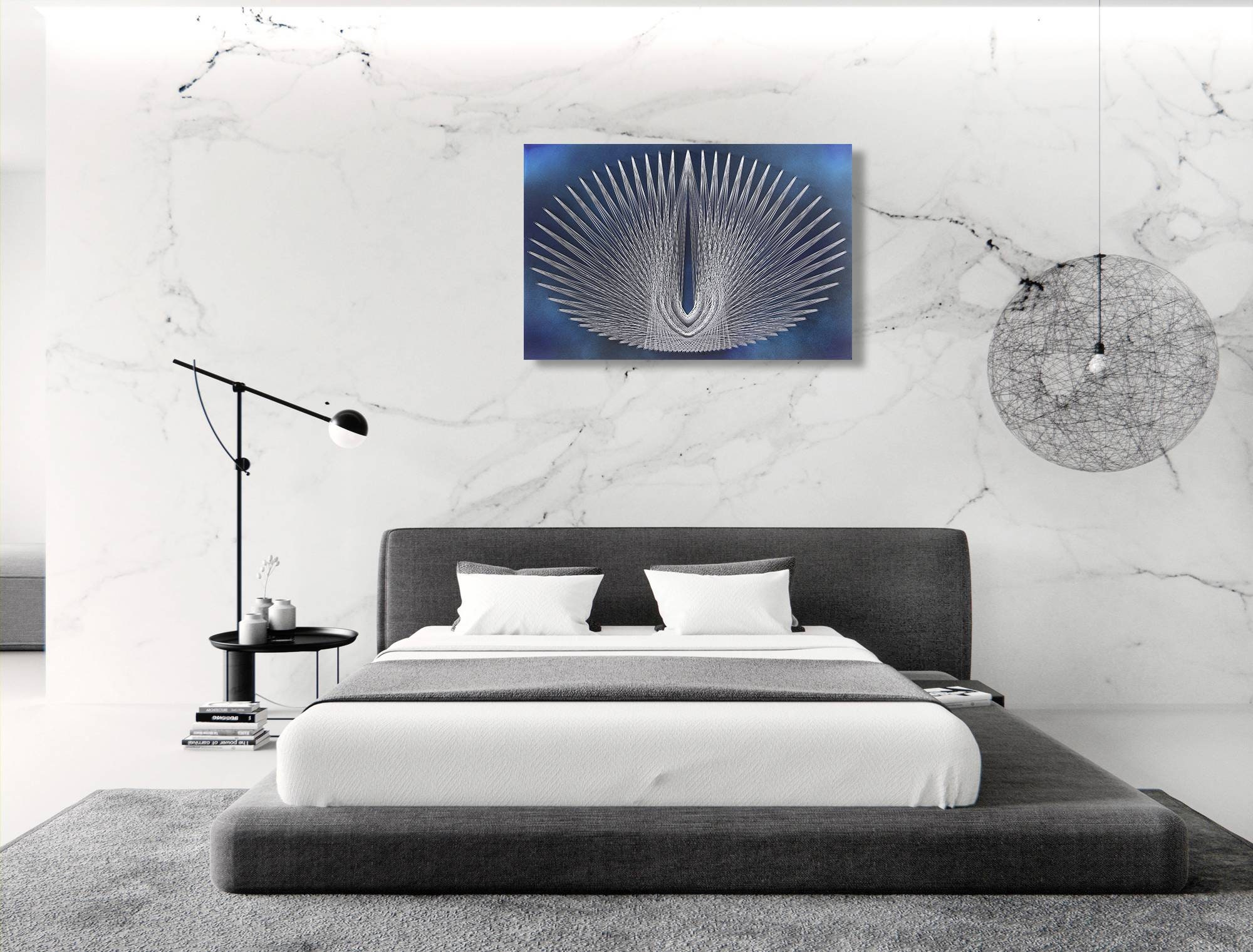 YONI symbol of the Feminine String Art Sacred Geametry | Etsy