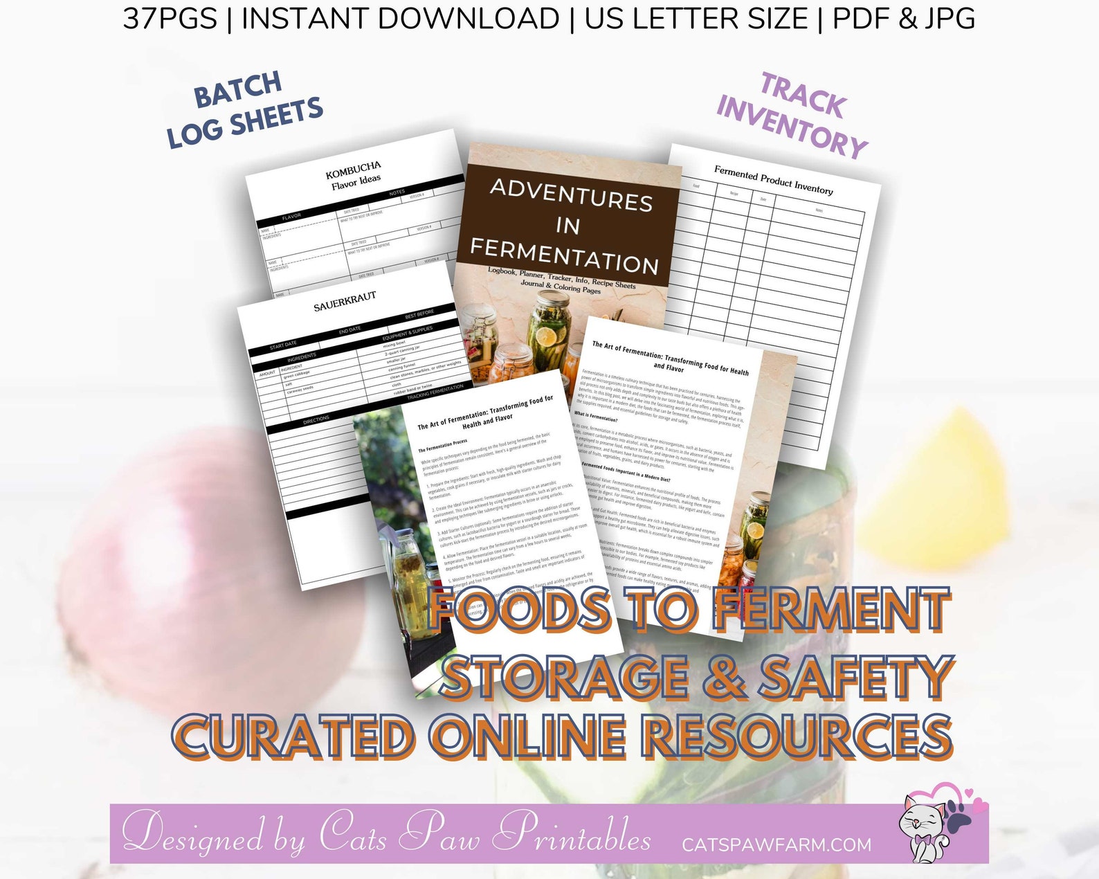 Adventures in Fermentation: Logbook, Planner, Tracker, Info Resource ...