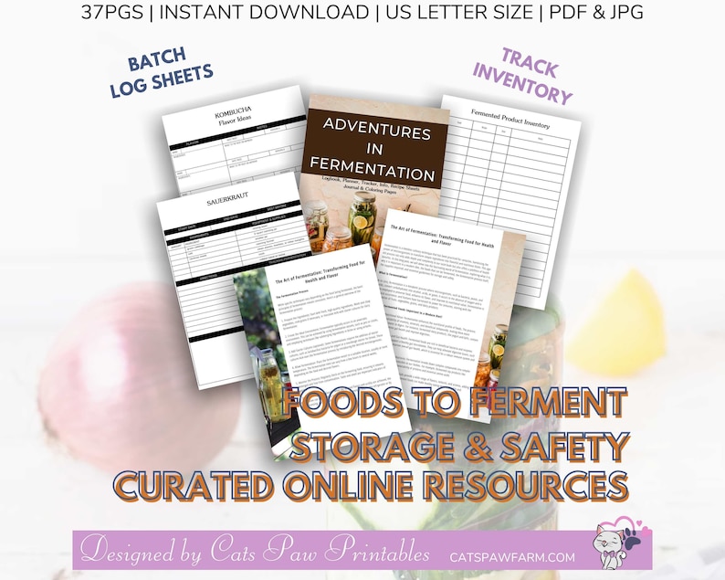 Adventures in Fermentation: Logbook, Planner, Tracker, Info Resource ...