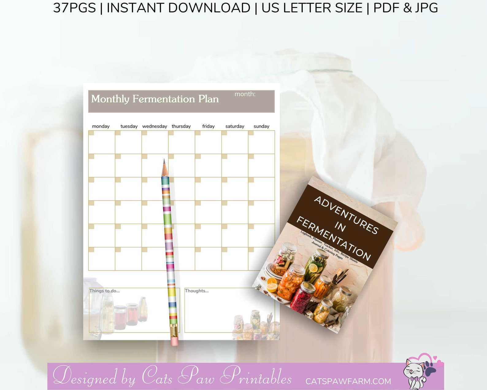 Adventures in Fermentation: Logbook, Planner, Tracker, Info Resource ...