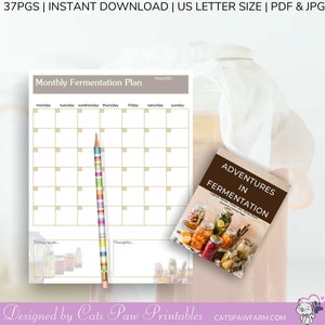 Adventures in Fermentation: Logbook, Planner, Tracker, Info Resource ...