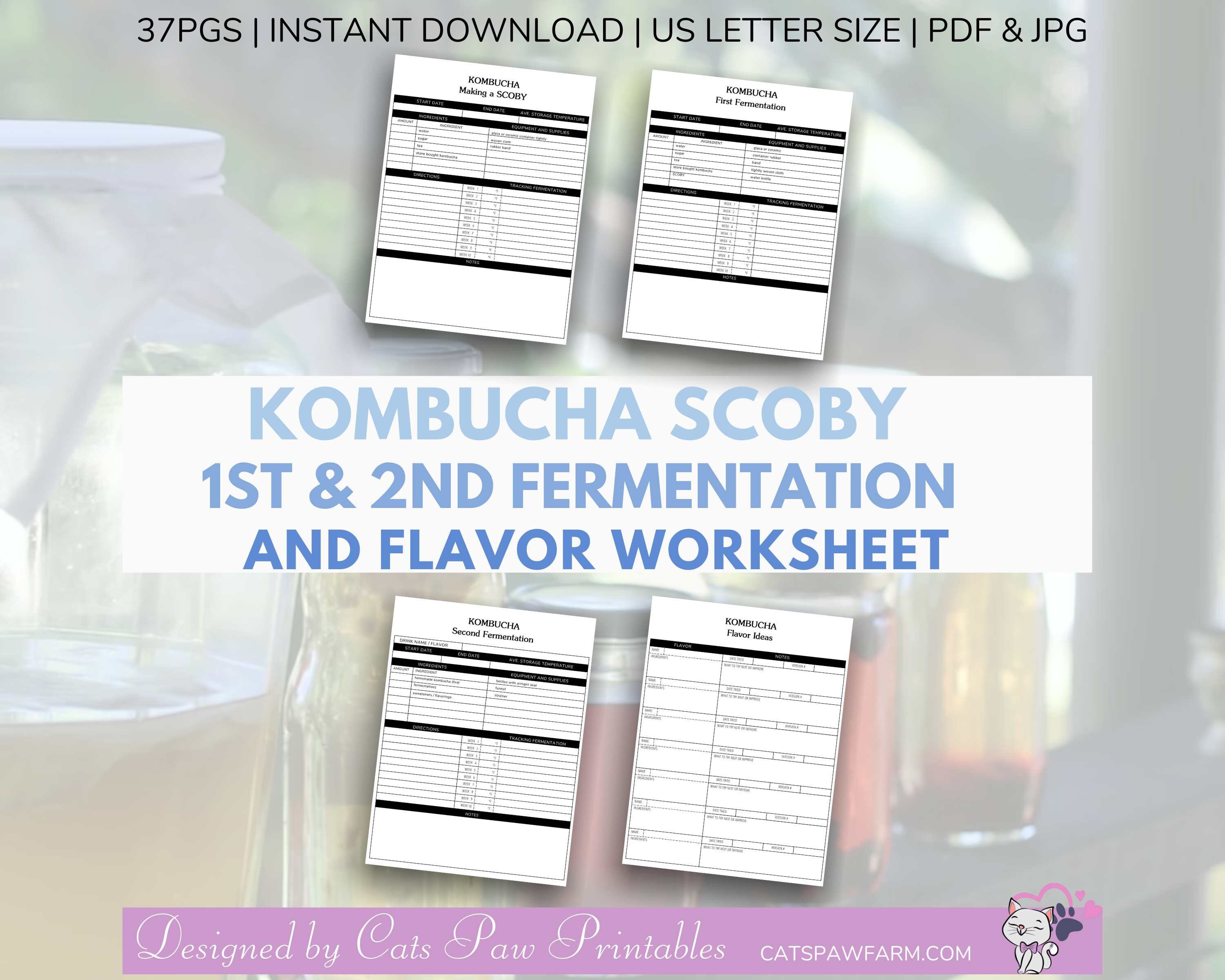 Adventures in Fermentation: Logbook, Planner, Tracker, Info Resource ...