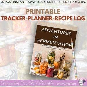 Adventures in Fermentation: Logbook, Planner, Tracker, Info Resource ...