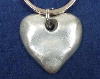 Pewter Heart - Etsy