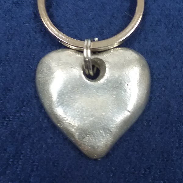 Pewter Heart - Etsy